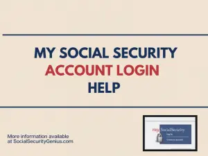 My Social Security Account Login - Social Security Genius